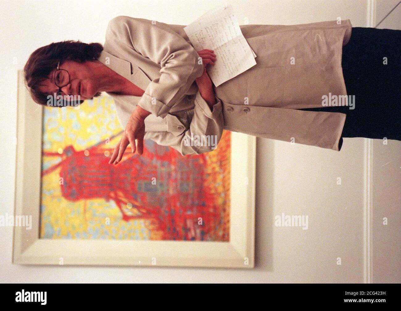 Bridget riley artist hi-res stock photography and images - Alamy