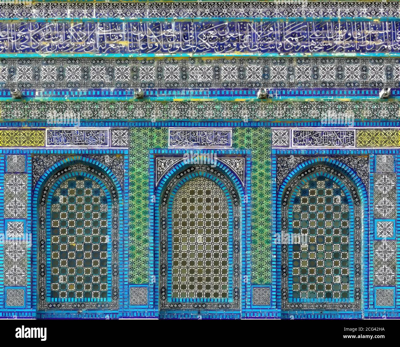 pattern swirl tracing mosaic decoration. Traditional Arabic Islamic ...