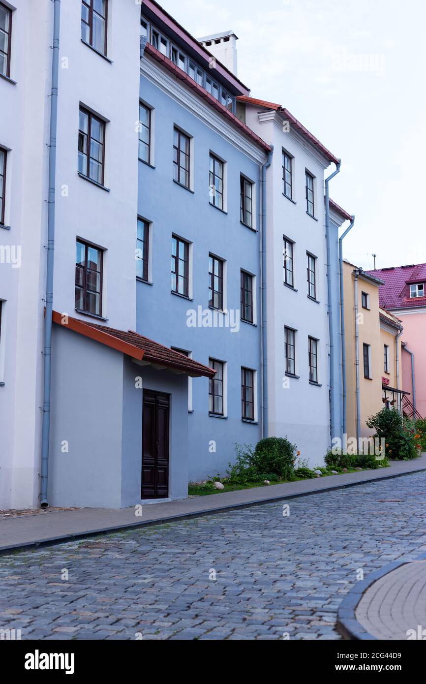 View of the troitskoye predmestiye. Trinity suburb Stock Photo - Alamy