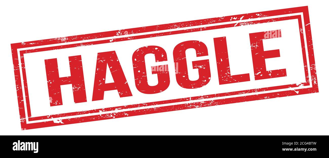 Haggle stamp hi-res stock photography and images - Alamy