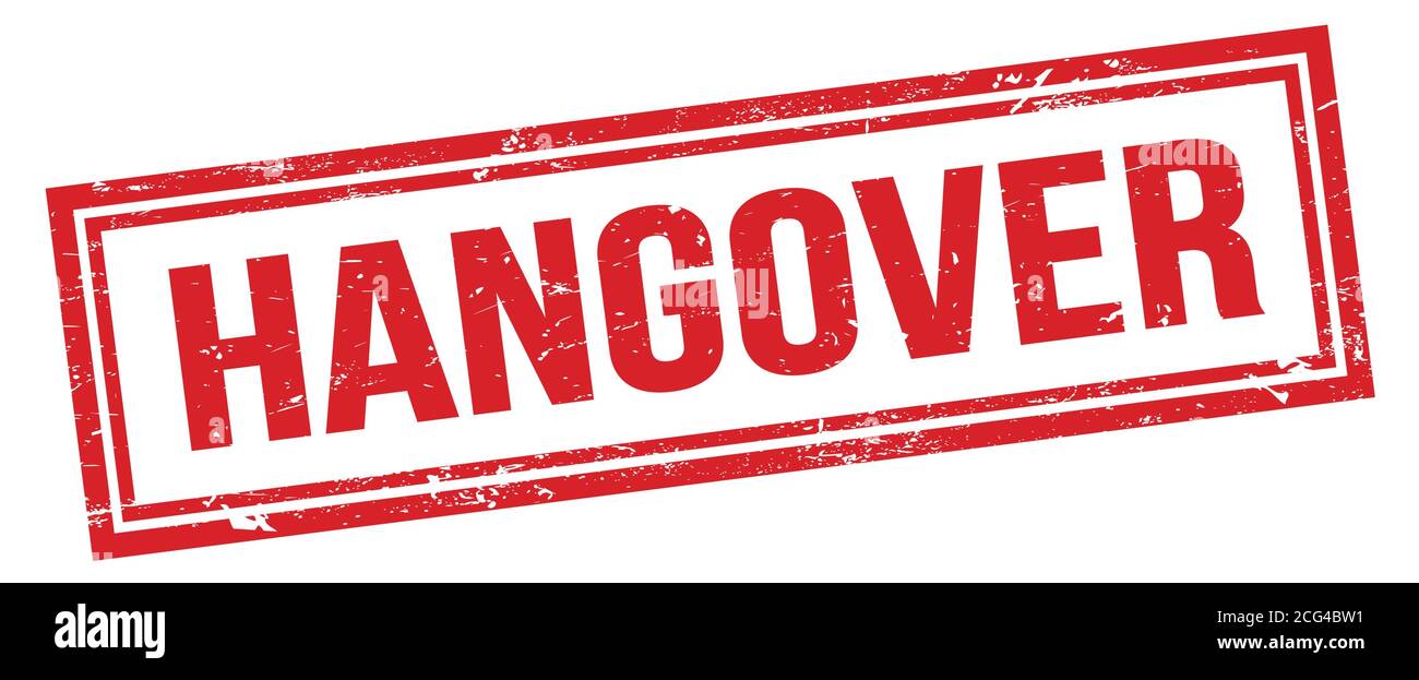 Hangover word hi-res stock photography and images - Alamy