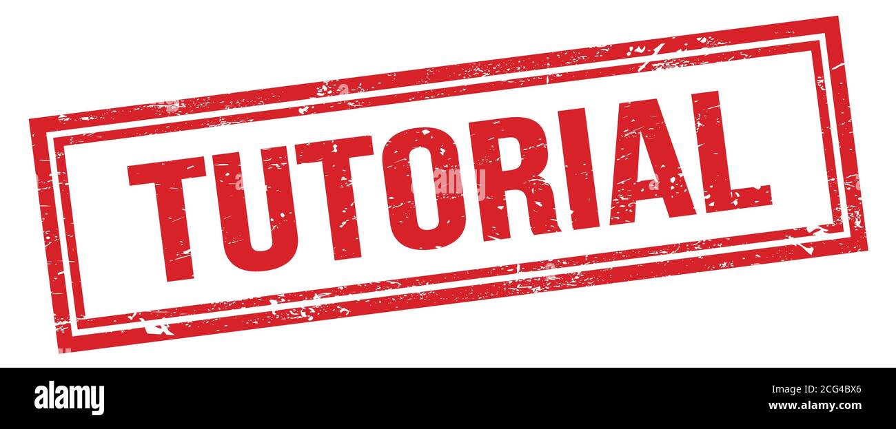 Tutorial stamp hi-res stock photography and images - Alamy