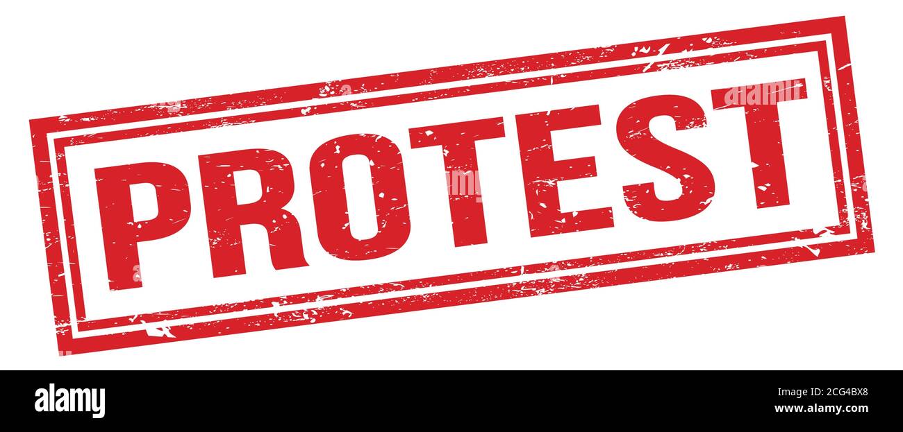 Vintage protest sign Cut Out Stock Images & Pictures - Alamy