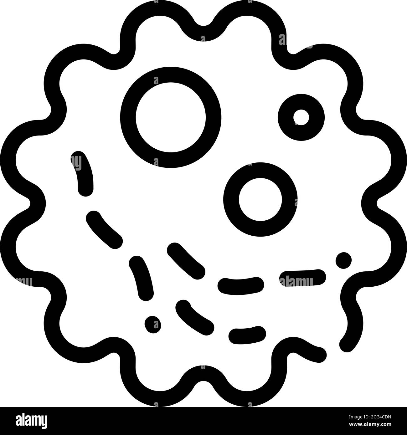 Bacteriophage illustration Black and White Stock Photos & Images - Alamy