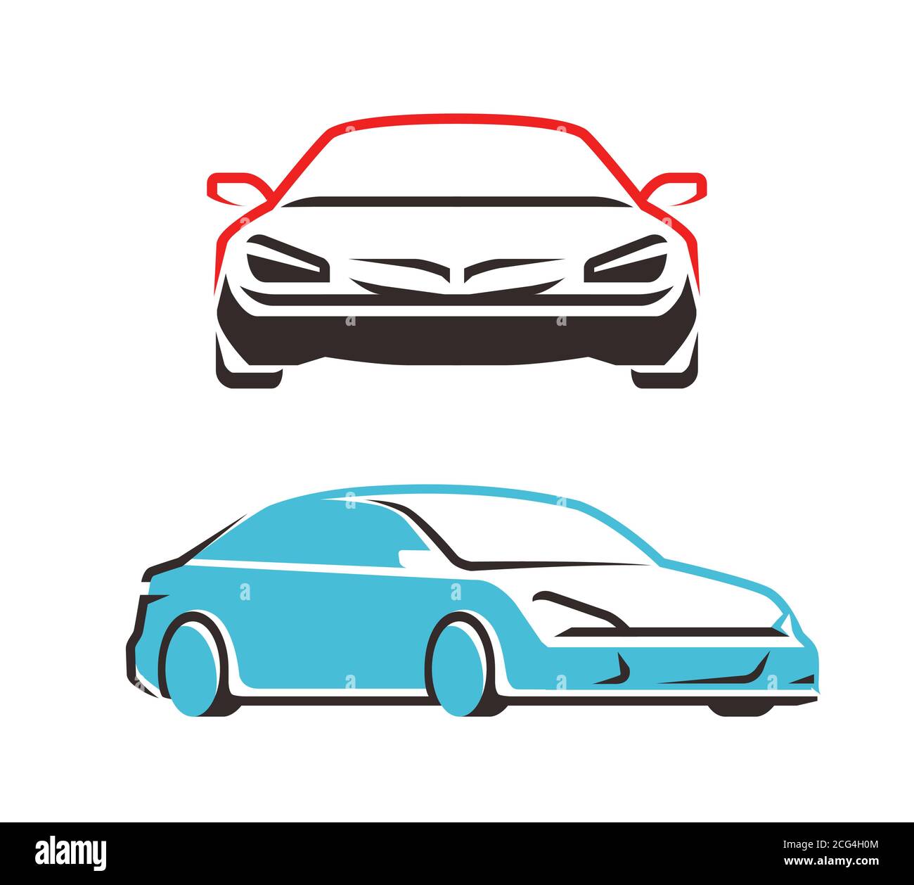 Auto repair taxi garage Stock Vector Images - Alamy