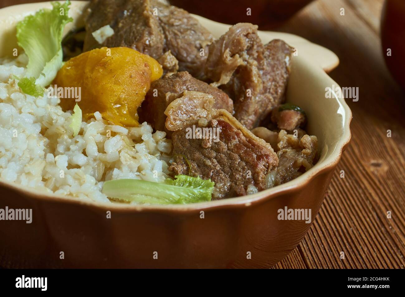 Congolese mutton stew, from Kinshasa, Democratic Republic of the Congo ...