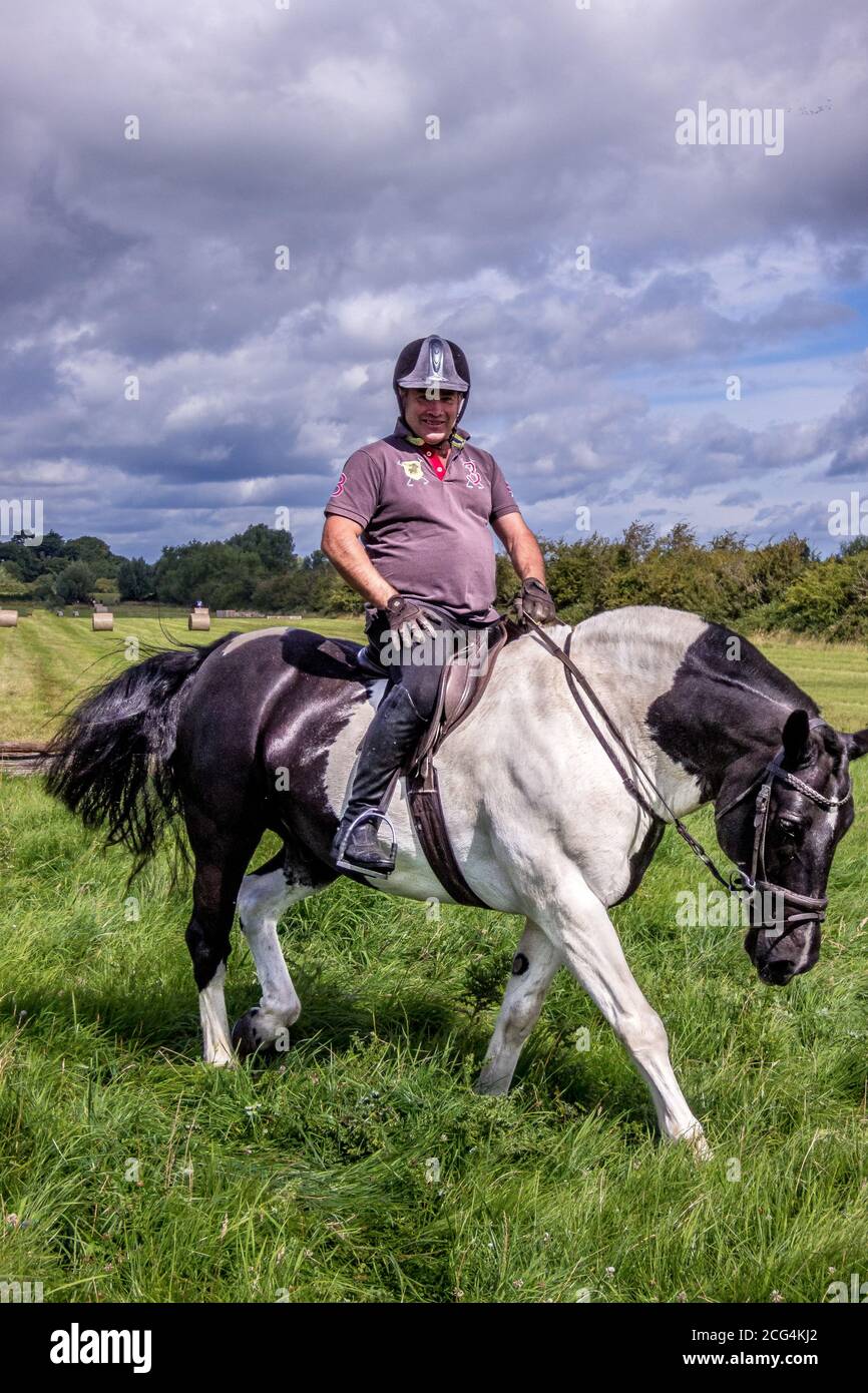 Pony ponies jump showjumping hi-res stock photography and images - Alamy
