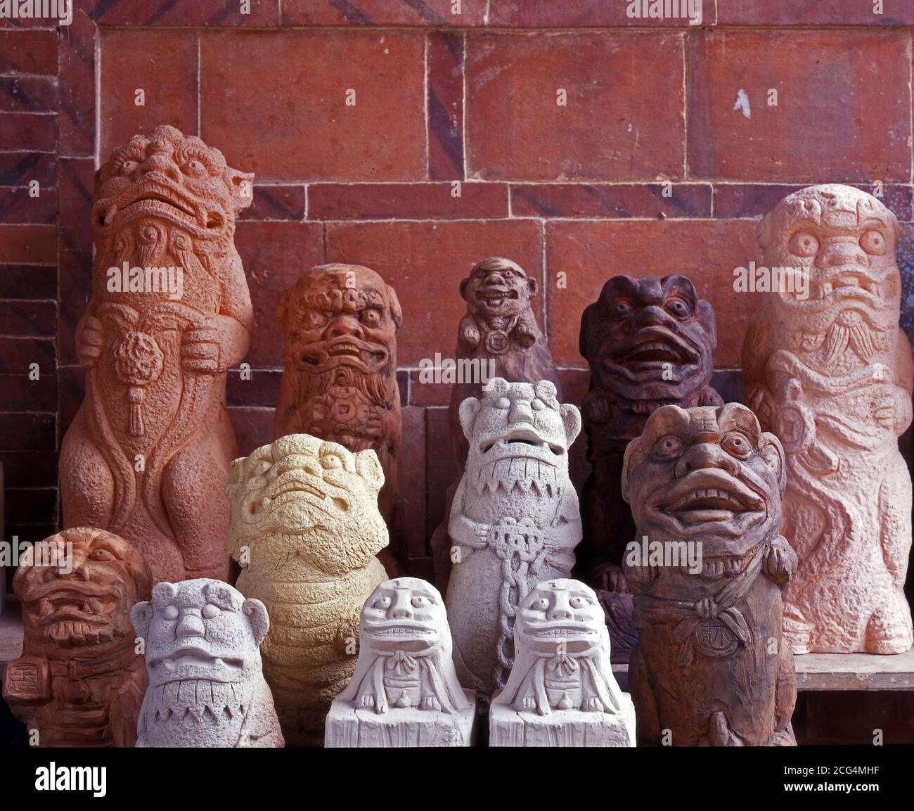 Fujian Kinmen Wind Lion Art Stock Photo - Alamy