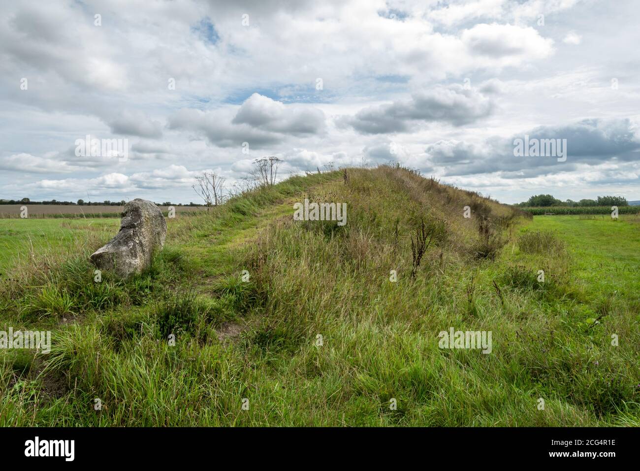 All Cannings Long Barrow in Wiltshire, UK, a modern barrow inspired by ...