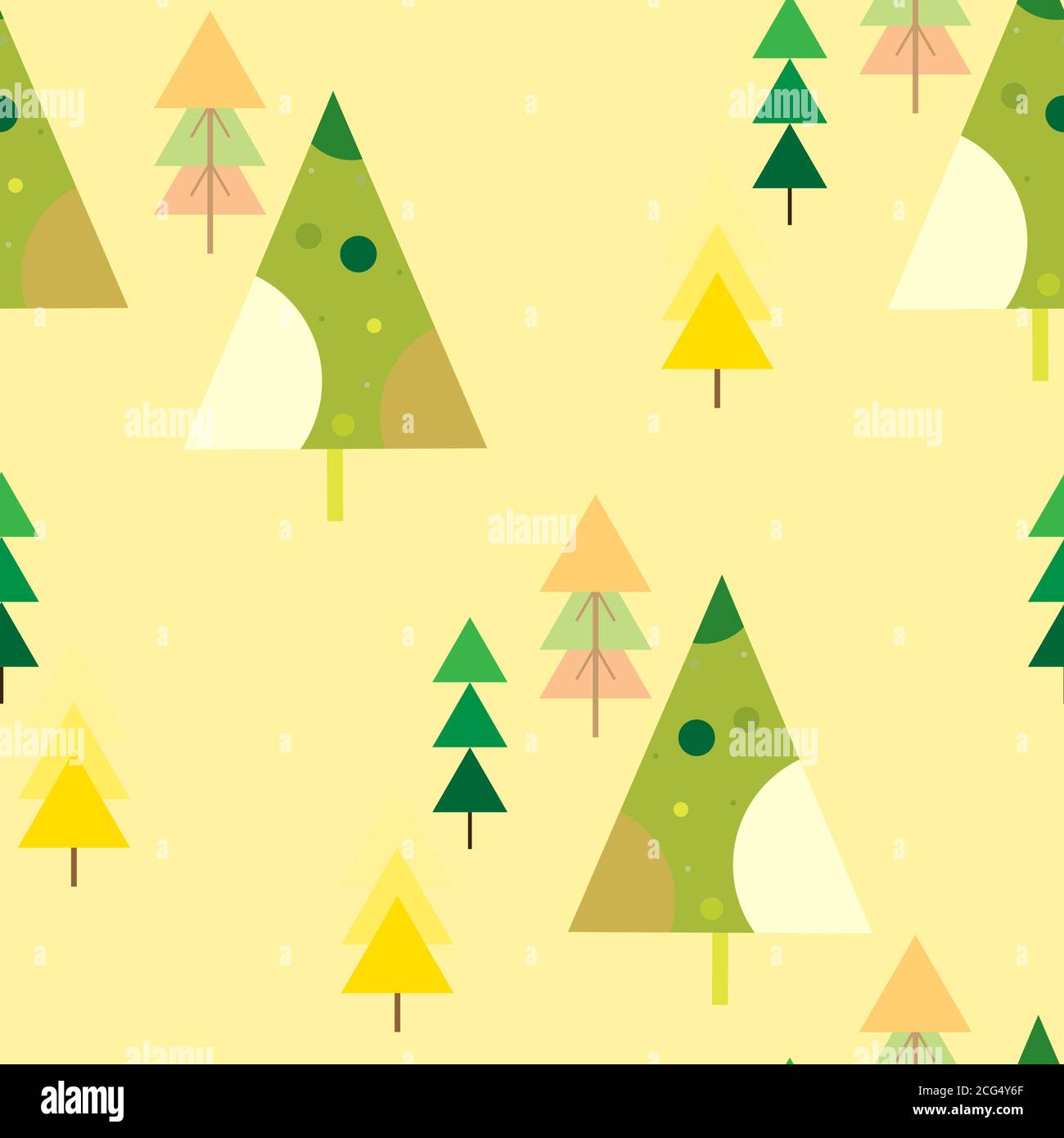 Abstract trees snow Stock Vector Images - Alamy