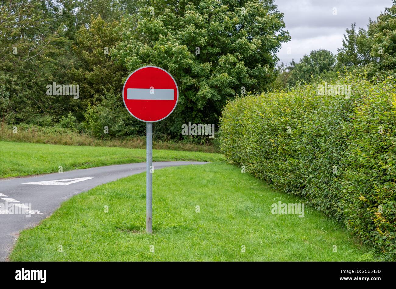Motorist prohibition sign hi-res stock photography and images - Alamy