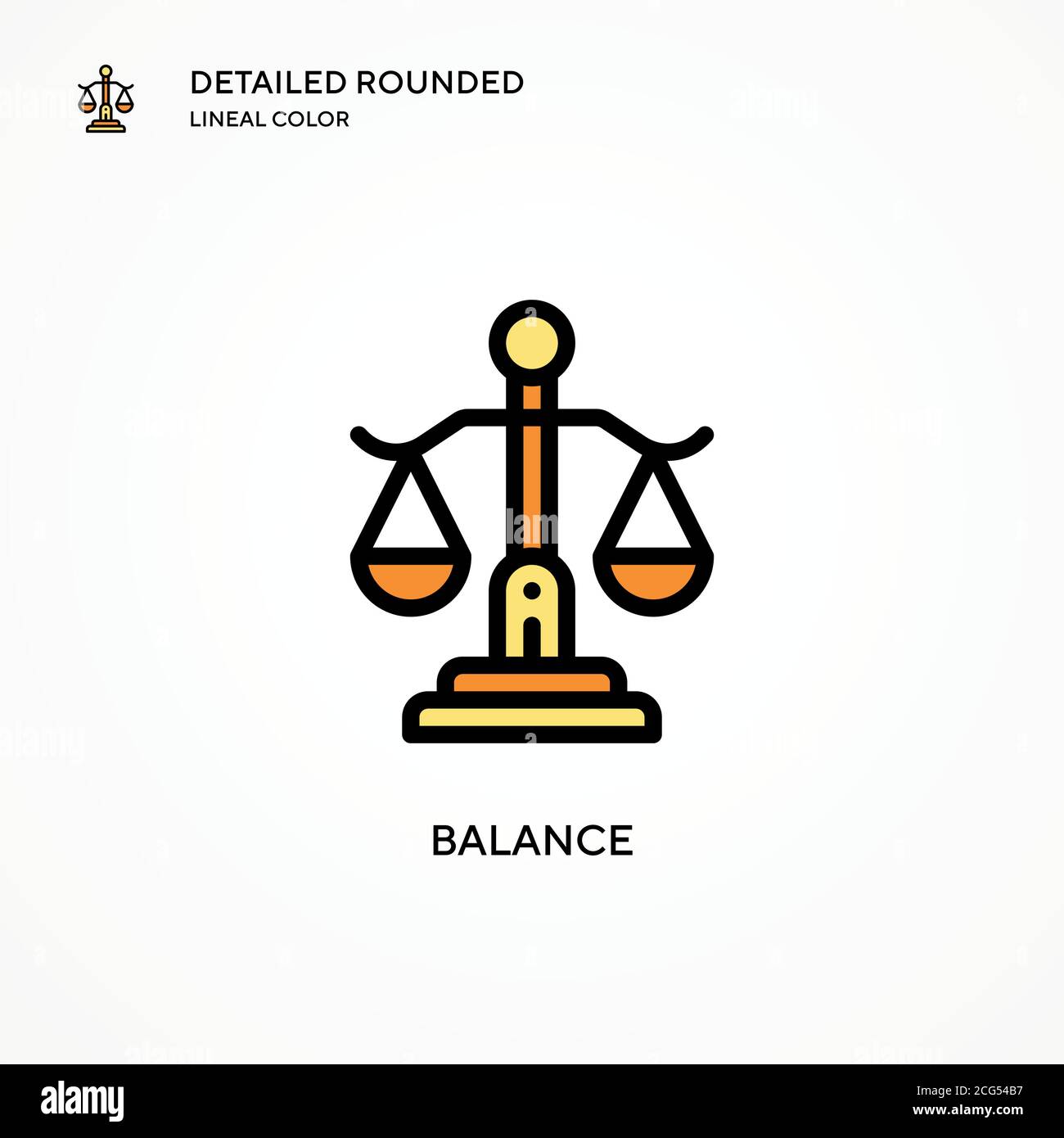 Balance vector icon. Modern vector illustration concepts. Easy to edit ...
