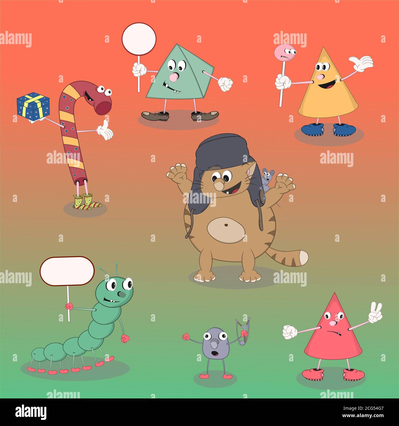 Cartoon mouse pyramid hi-res stock photography and images - Alamy