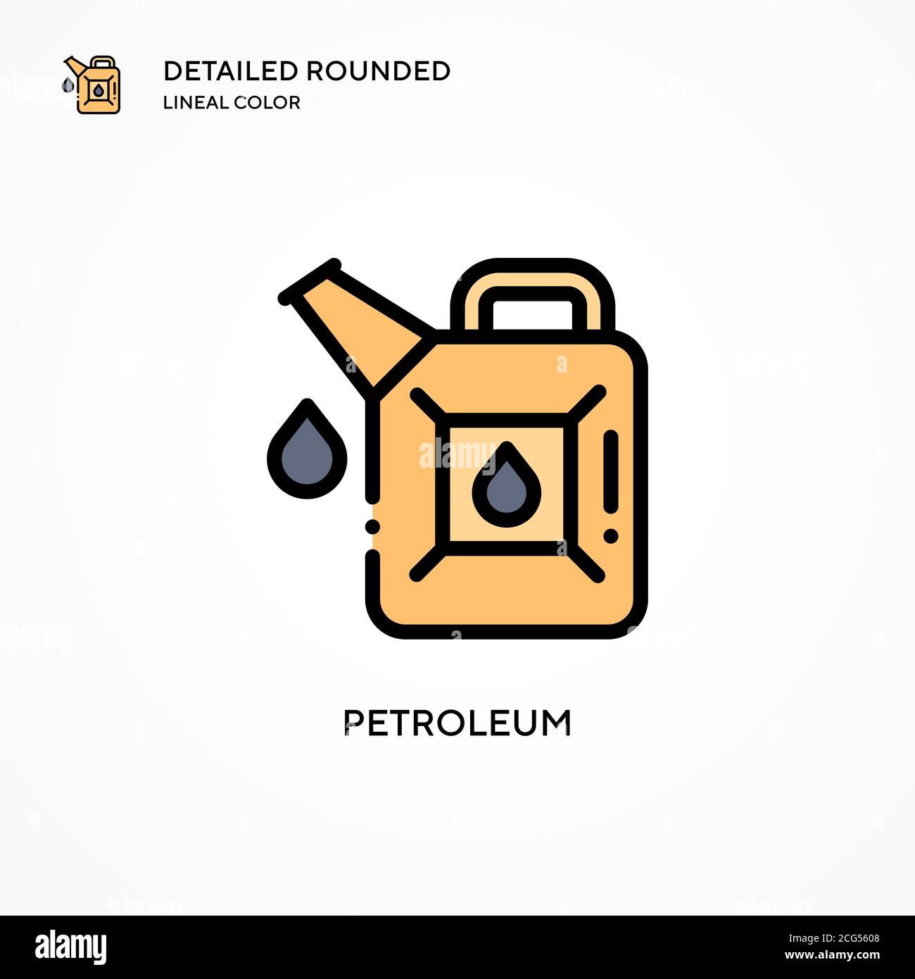 Petroleum vector icon. Modern vector illustration concepts. Easy to ...