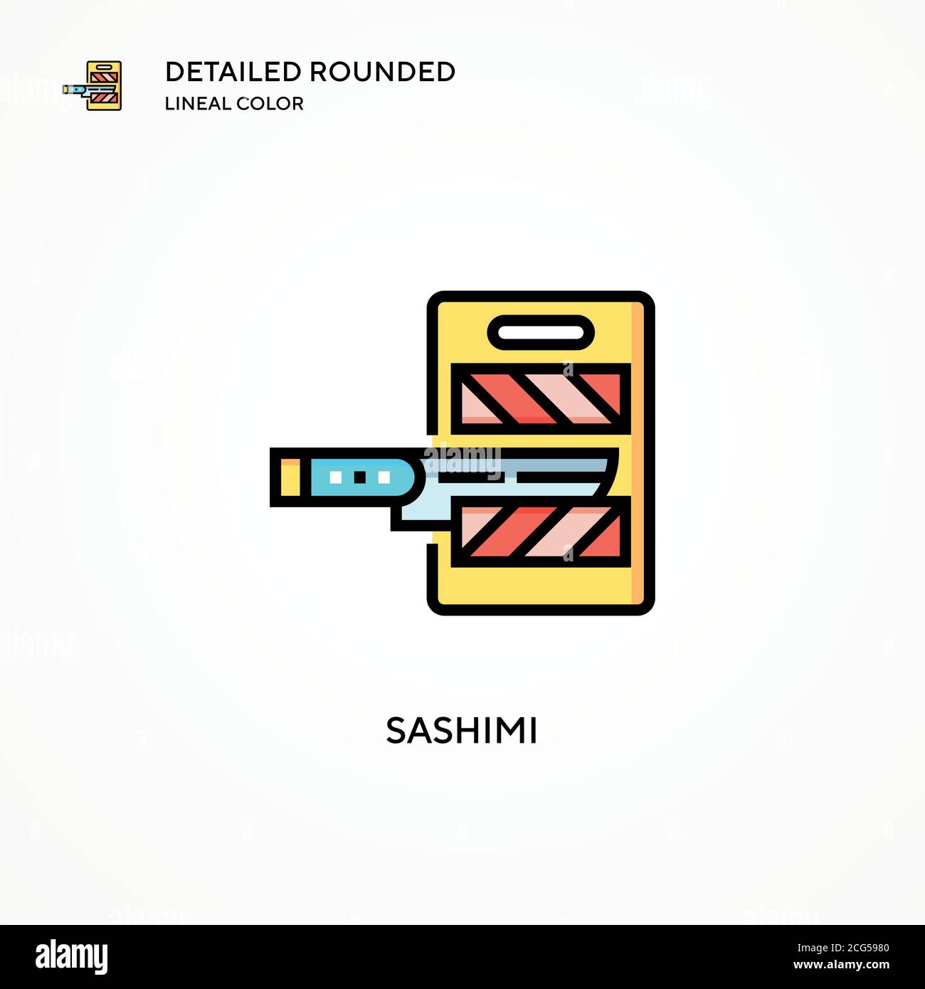 Sashimi plate mixed Stock Vector Images - Alamy