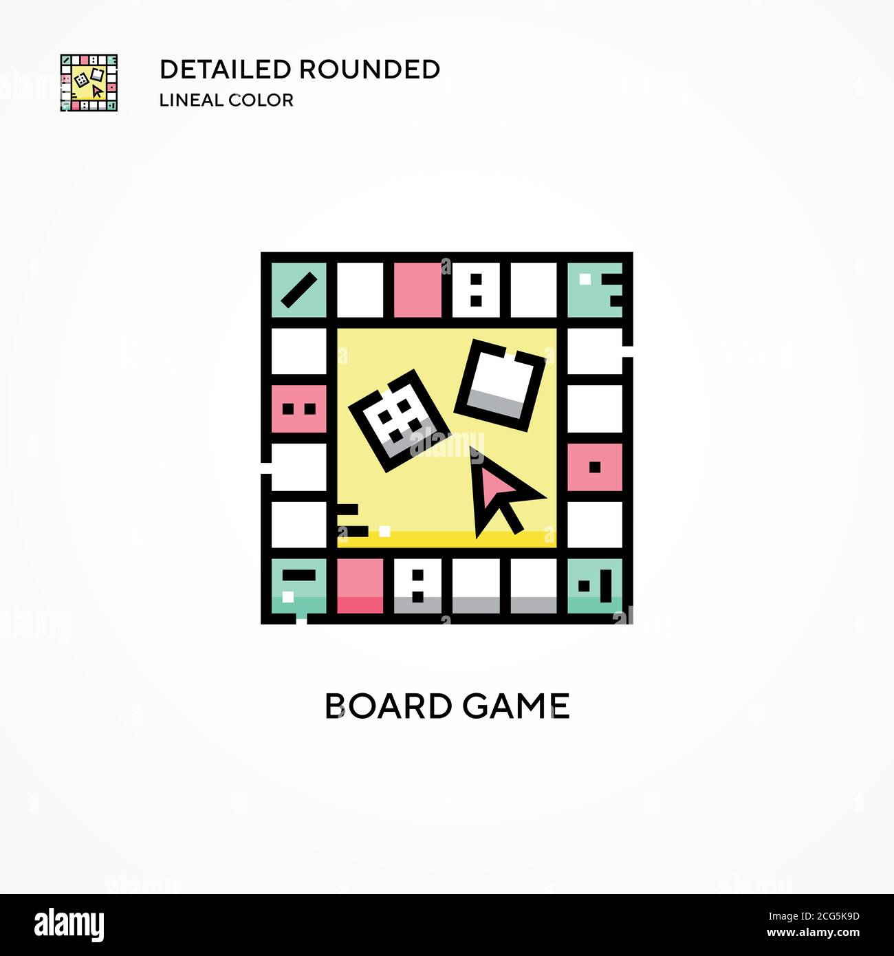Board game vector icon. Modern vector illustration concepts. Easy to ...