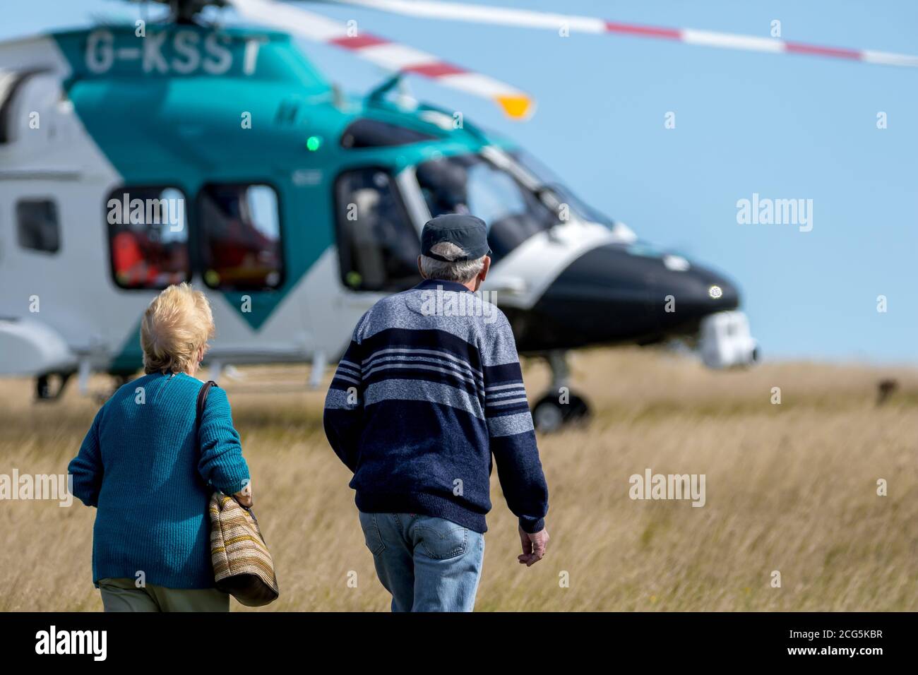 Beachy Head, Eastbourne, East Sussex, UK. 9th Sep, 2020. Multi agency ...