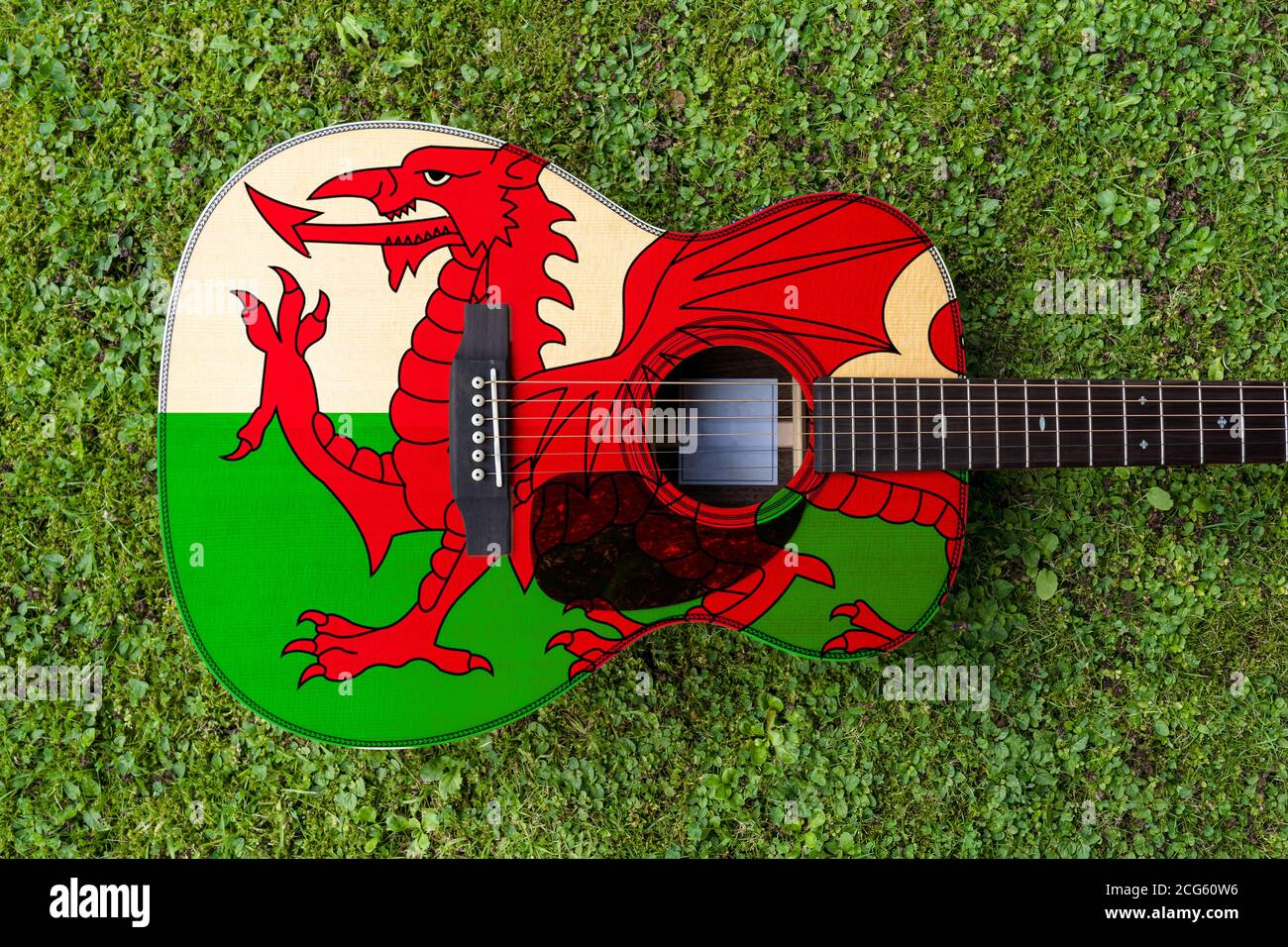 Printed with the flag of wales hi-res stock photography and images - Alamy