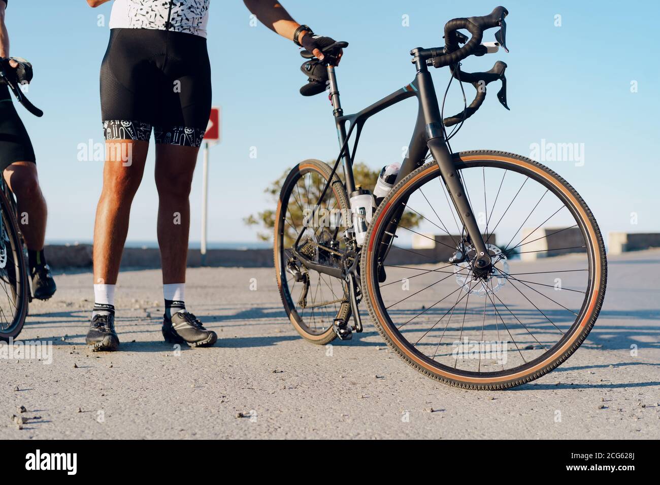 Pedal cyclist man detail hi-res stock photography and images - Alamy