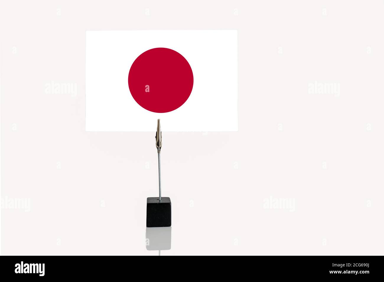 unitary state and constitutional monarchy of Japan miniature flag in ...
