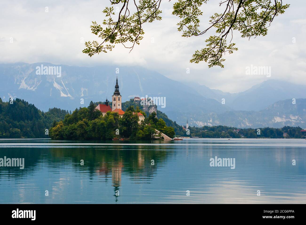 Stunning Lake Bled in Slovenia Stock Photo - Alamy