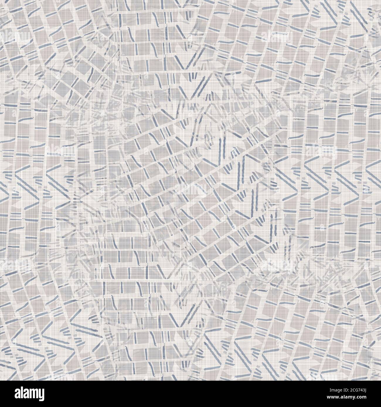 Seamless french farmhouse linen geometric block print background ...