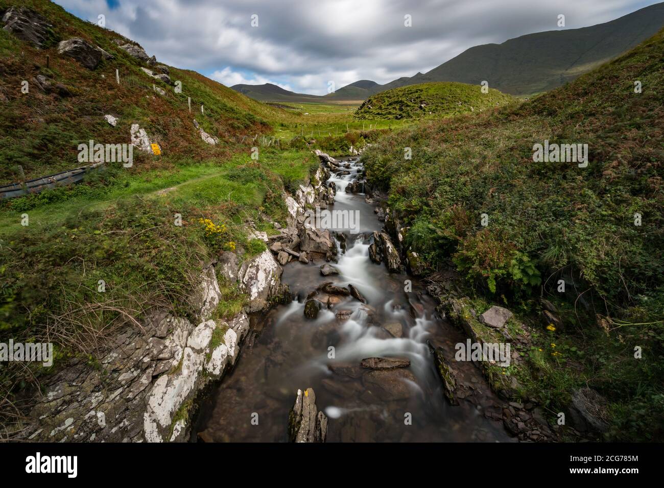 Brandon creek in the Dingle Peninsula, County Kerry in the Republic of ...