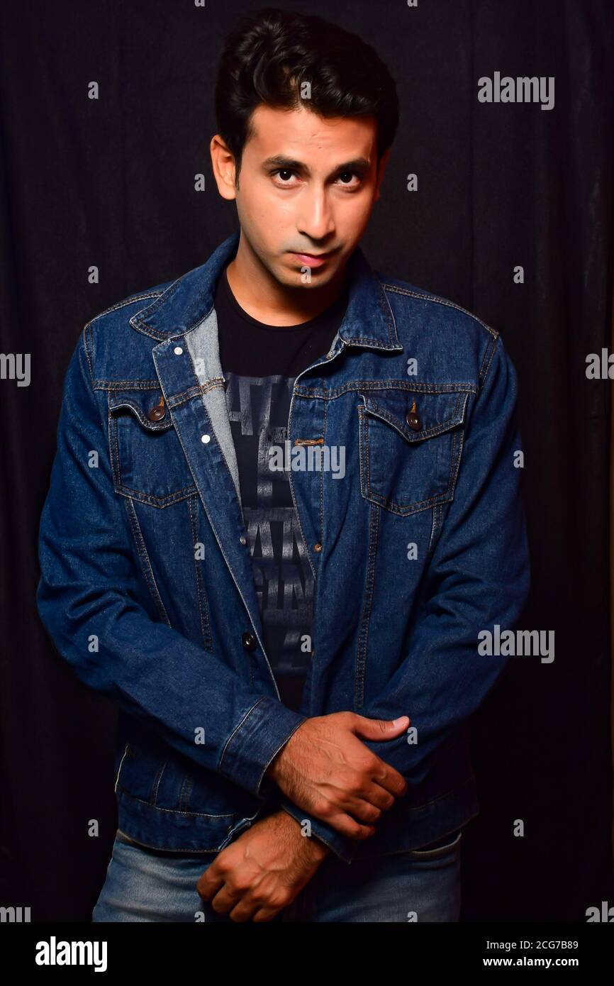 New Delhi India – March 30 2020 : Man portrait, smart casual man ...