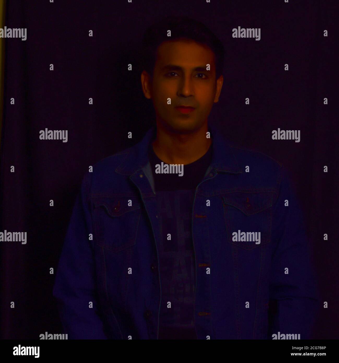 New Delhi India – March 30 2020 : Man portrait, smart casual man ...