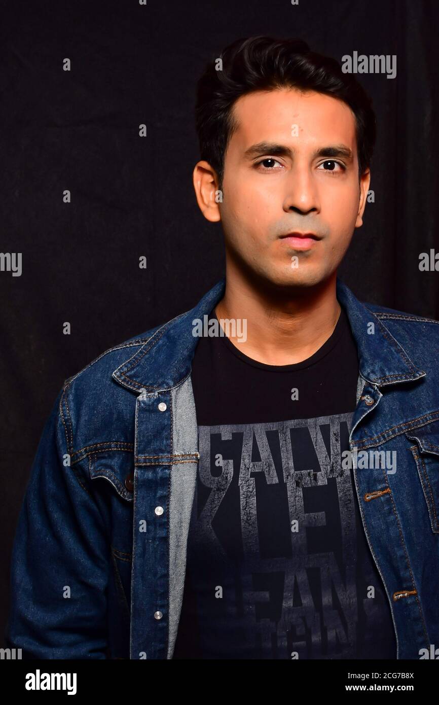 New Delhi India – March 30 2020 : Man portrait, smart casual man ...