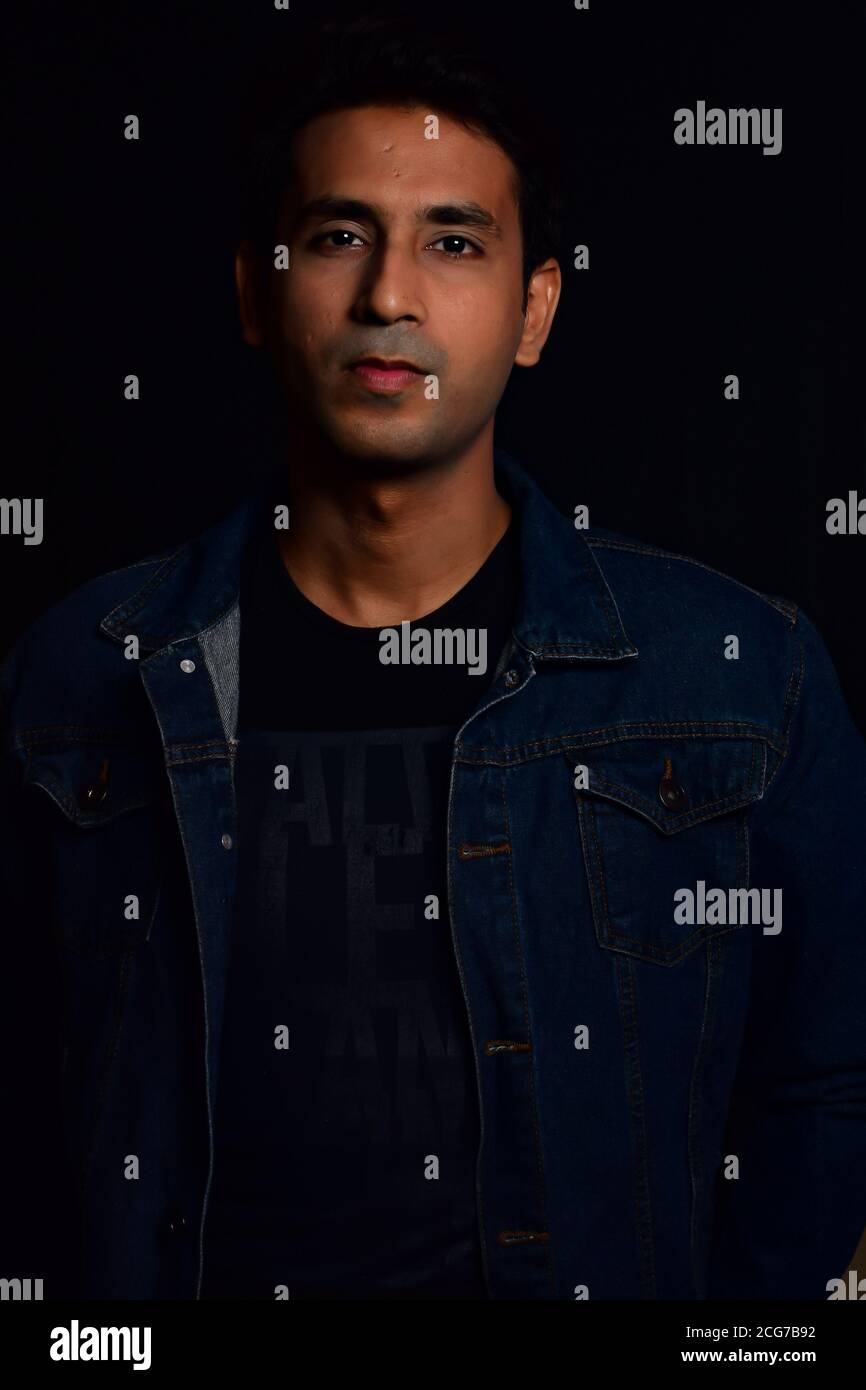 New Delhi India – March 30 2020 : Man portrait, smart casual man ...