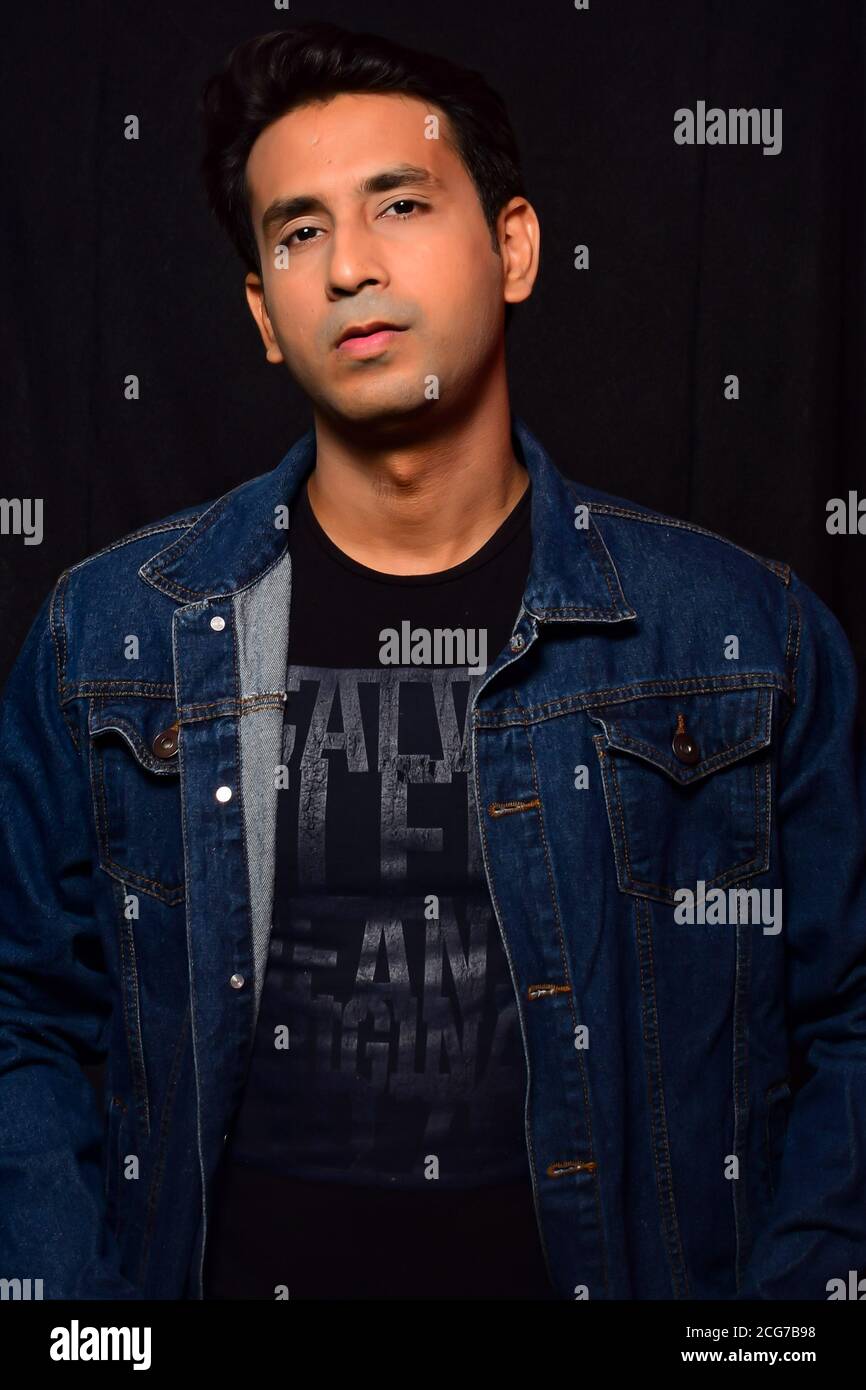 New Delhi India – March 30 2020 : Man portrait, smart casual man ...