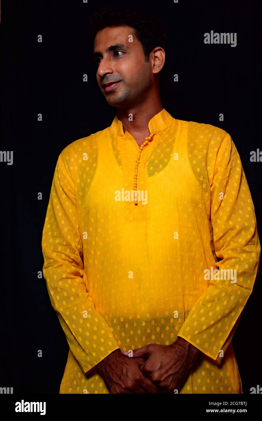 New Delhi India – March 30 2020 : Man portrait, smart casual man ...