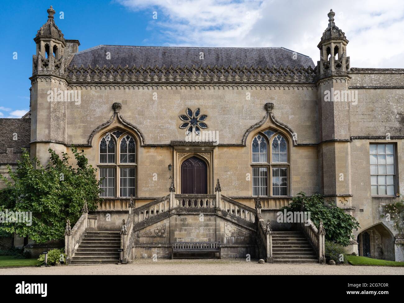 Views of Lacock Abbey in Wiltshire Stock Photo - Alamy