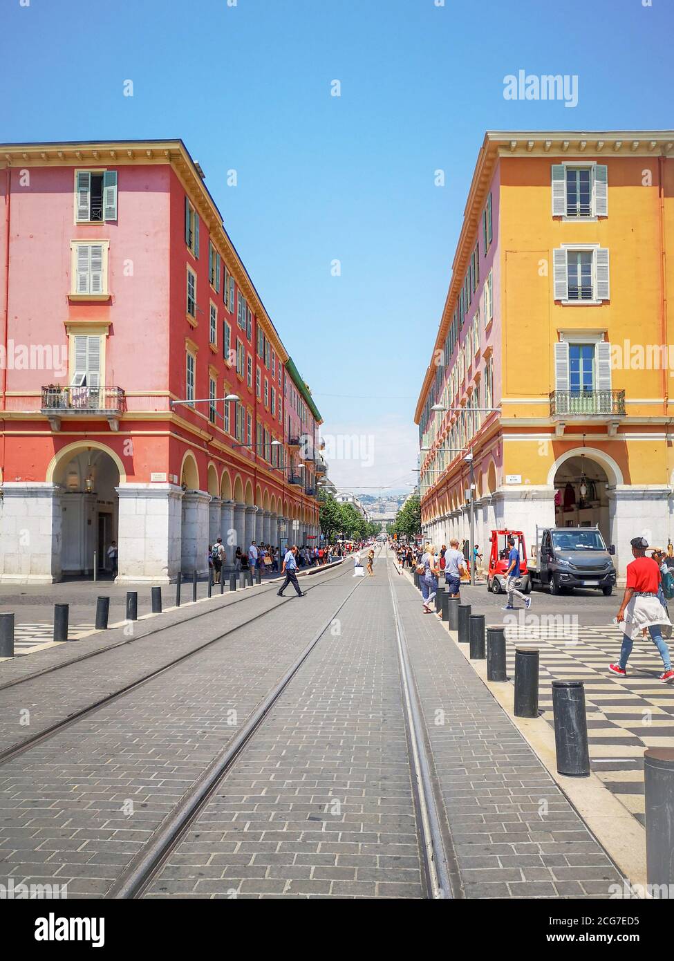 Nice nature between the buildings hi-res stock photography and images ...