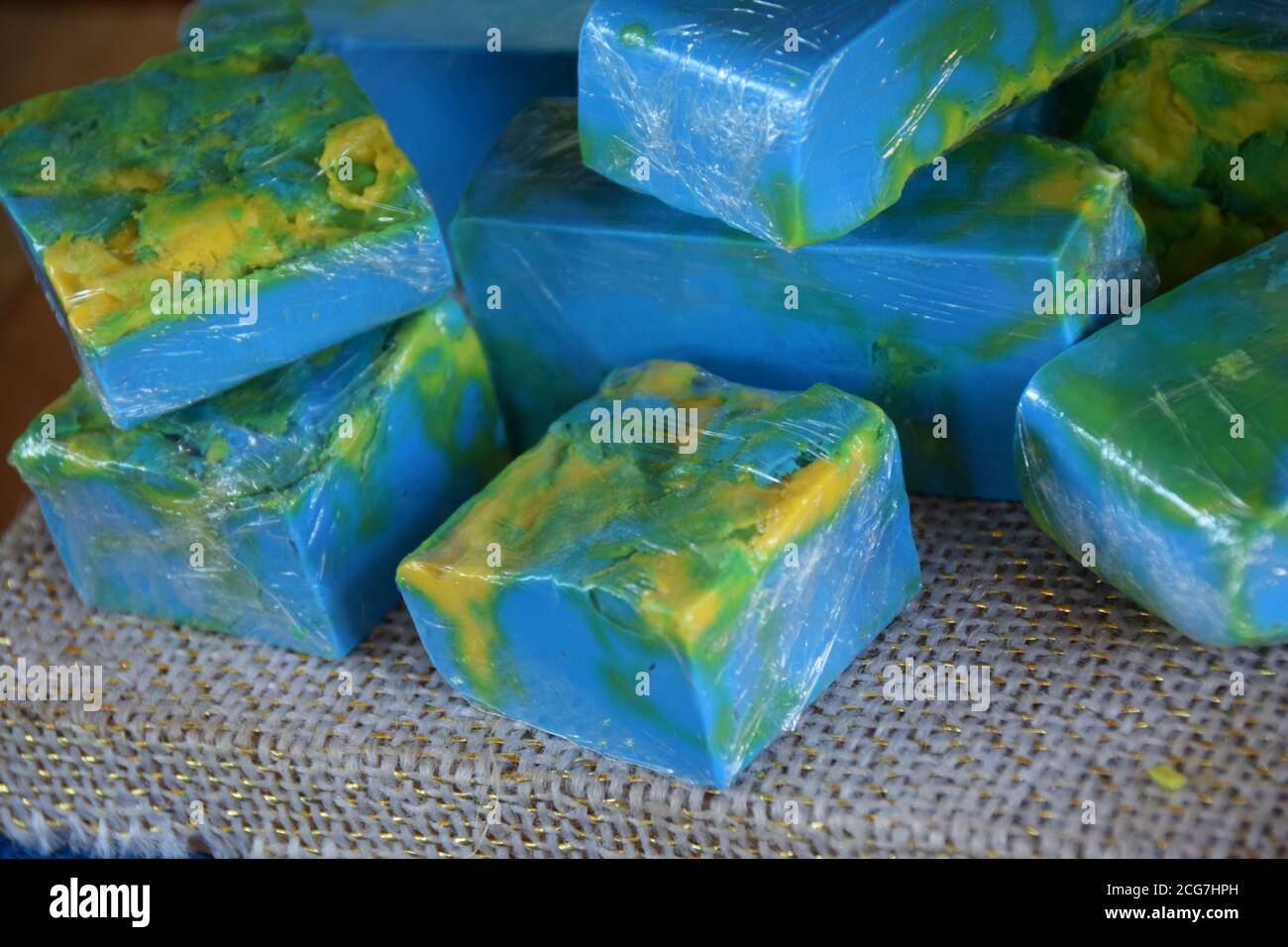 Hand made soap hi-res stock photography and images - Alamy