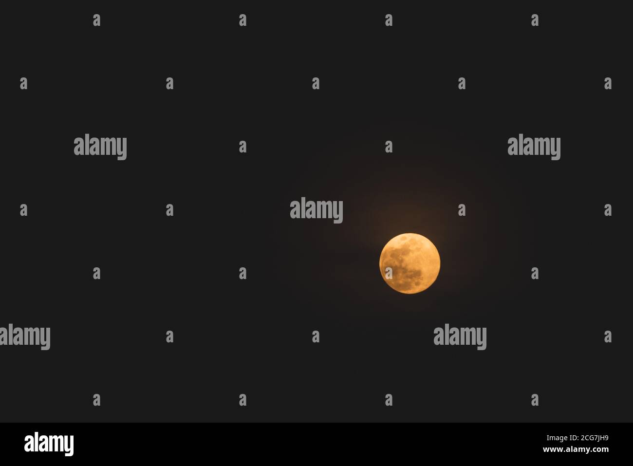 Beautiful Full Moon Stock Photo - Alamy