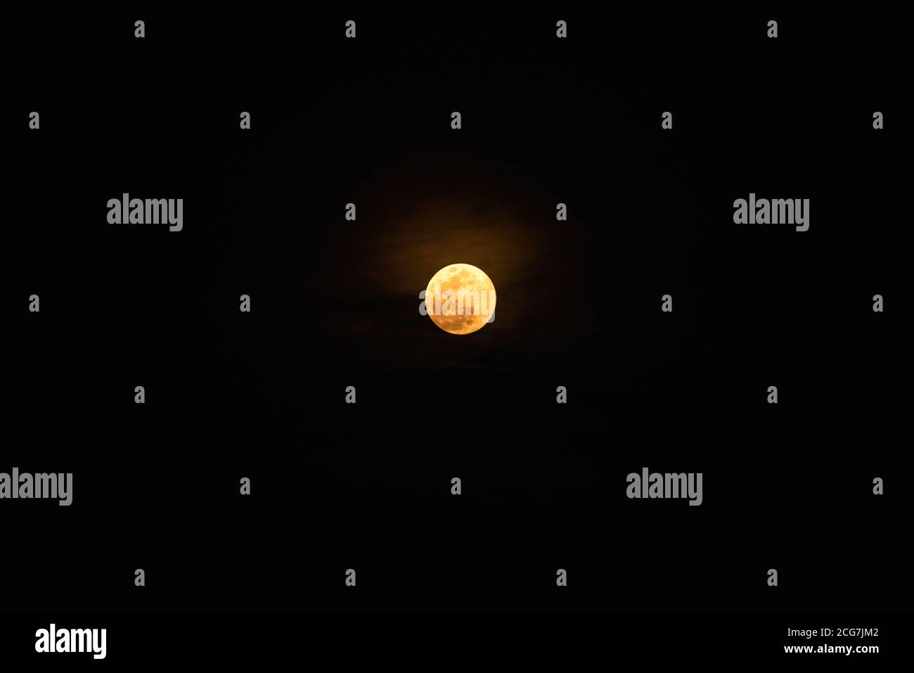 Beautiful Full Moon Stock Photo - Alamy