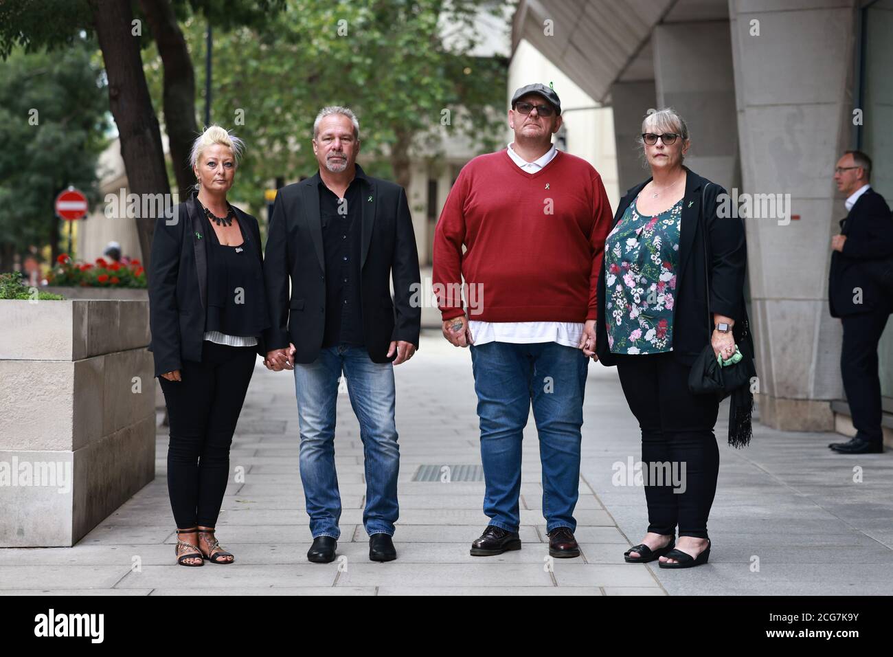 The parents and step parents of harry dunn hi-res stock photography and ...