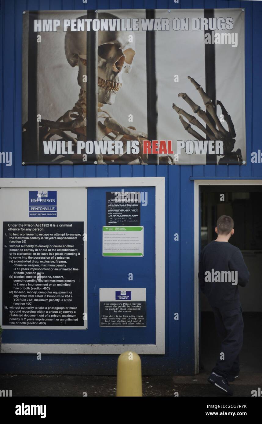 Pentonville prison entrance hi-res stock photography and images - Alamy