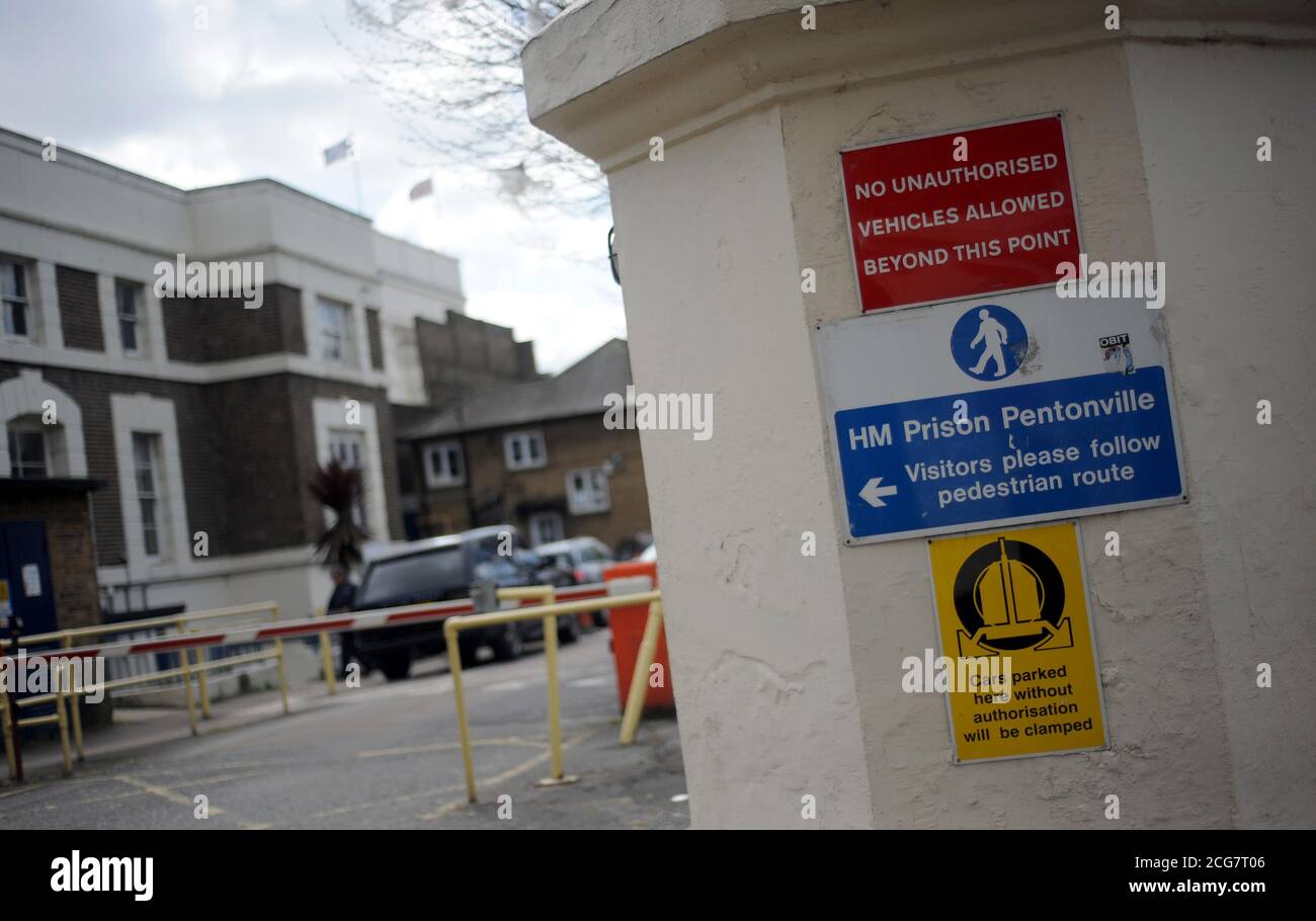 Pentonville prison entrance hi-res stock photography and images - Alamy