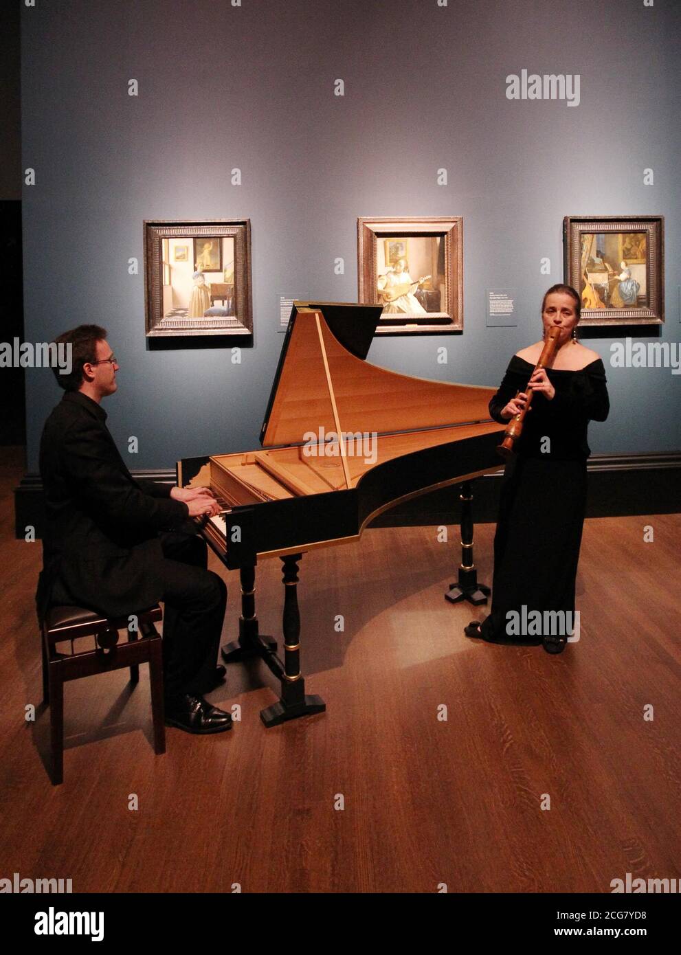 Julian perkins plays harpsichord hi-res stock photography and images ...