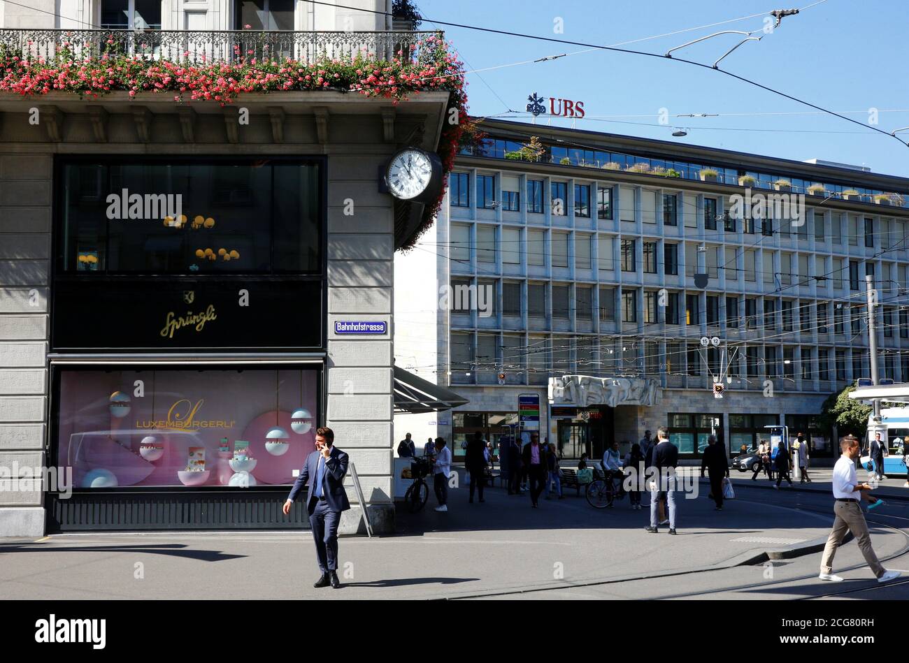Zurich confiserie spruengli hi-res stock photography and images - Alamy