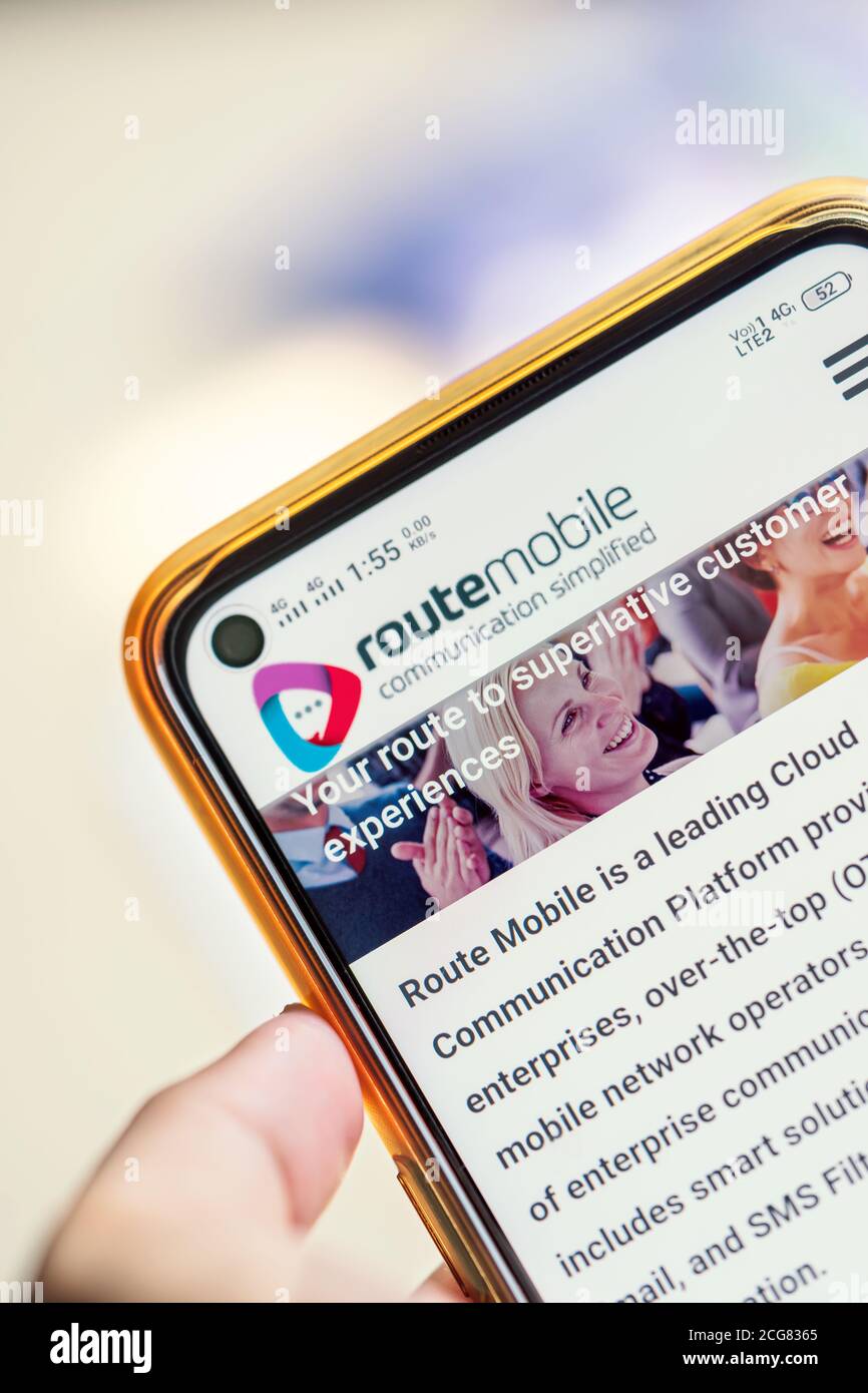 Official route hi-res stock photography and images - Alamy