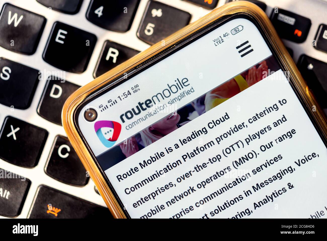 Official route hi-res stock photography and images - Alamy