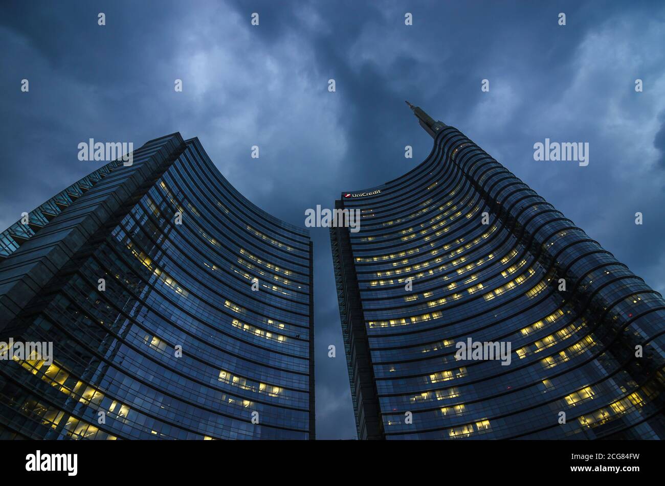 The tallest skyscraper in italy hi-res stock photography and images - Alamy