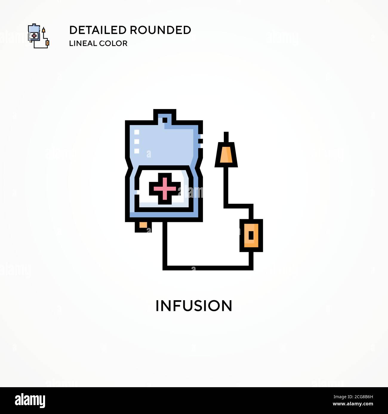 Infusion vector icon. Modern vector illustration concepts. Easy to edit ...