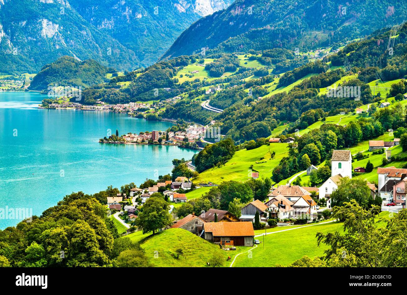 Walen lake walenstadt walensee switzerland hi-res stock photography and ...