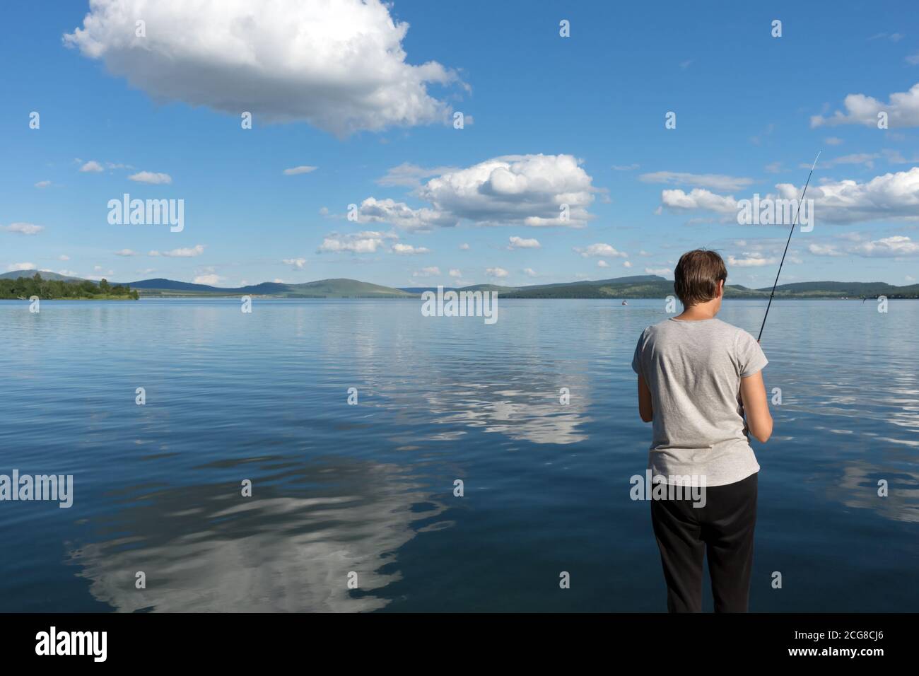 Female fisherman hi-res stock photography and images - Alamy
