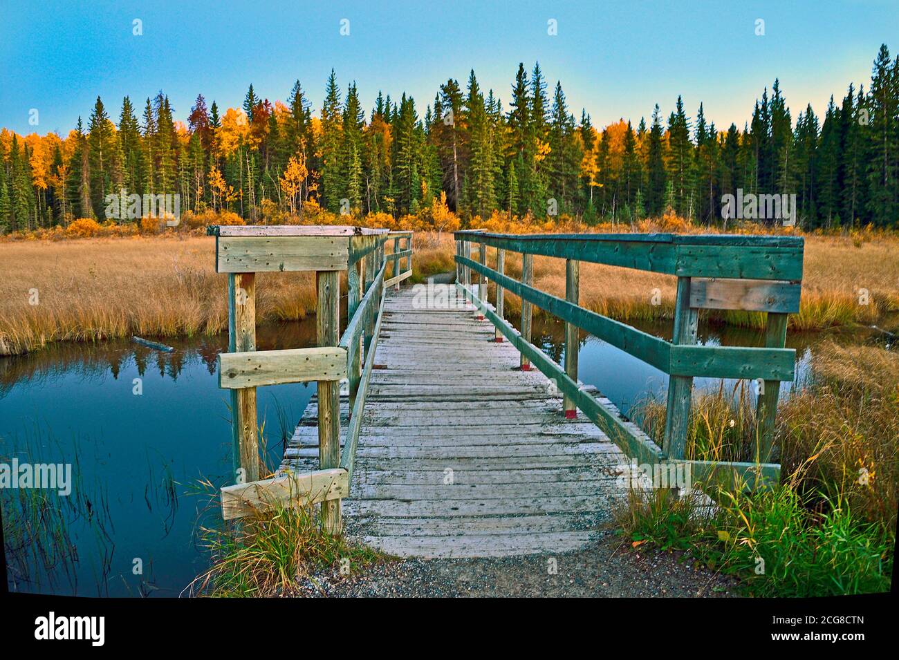 Wooden crossing hi-res stock photography and images - Alamy